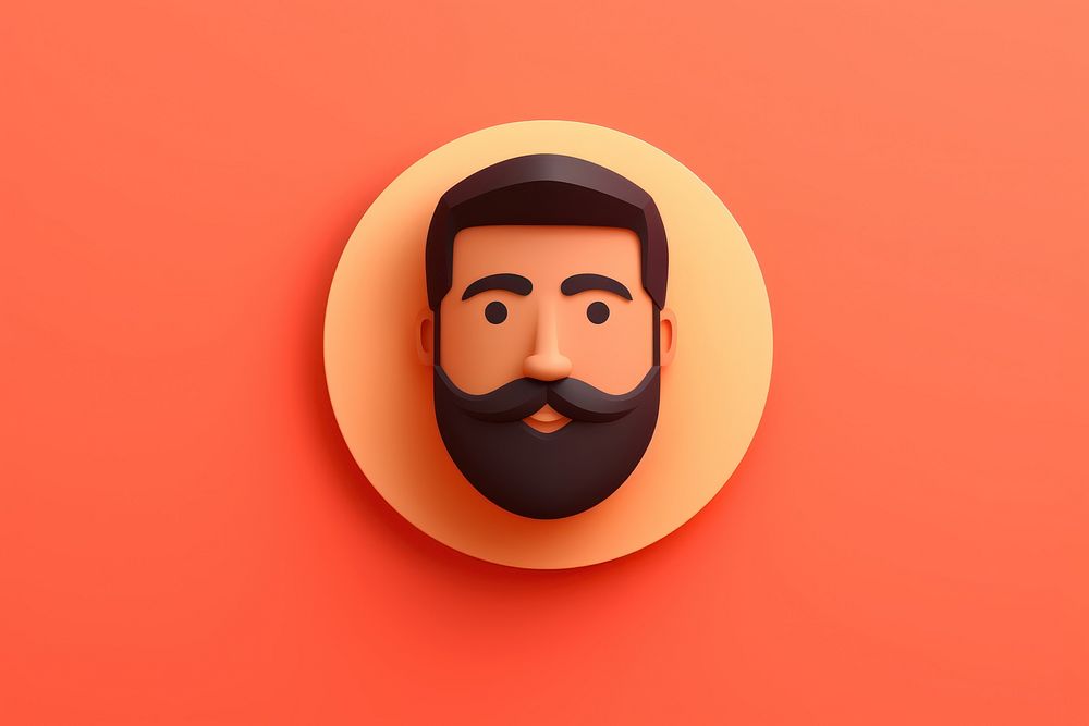 Profile icon face portrait circle. | Premium Photo Illustration - rawpixel