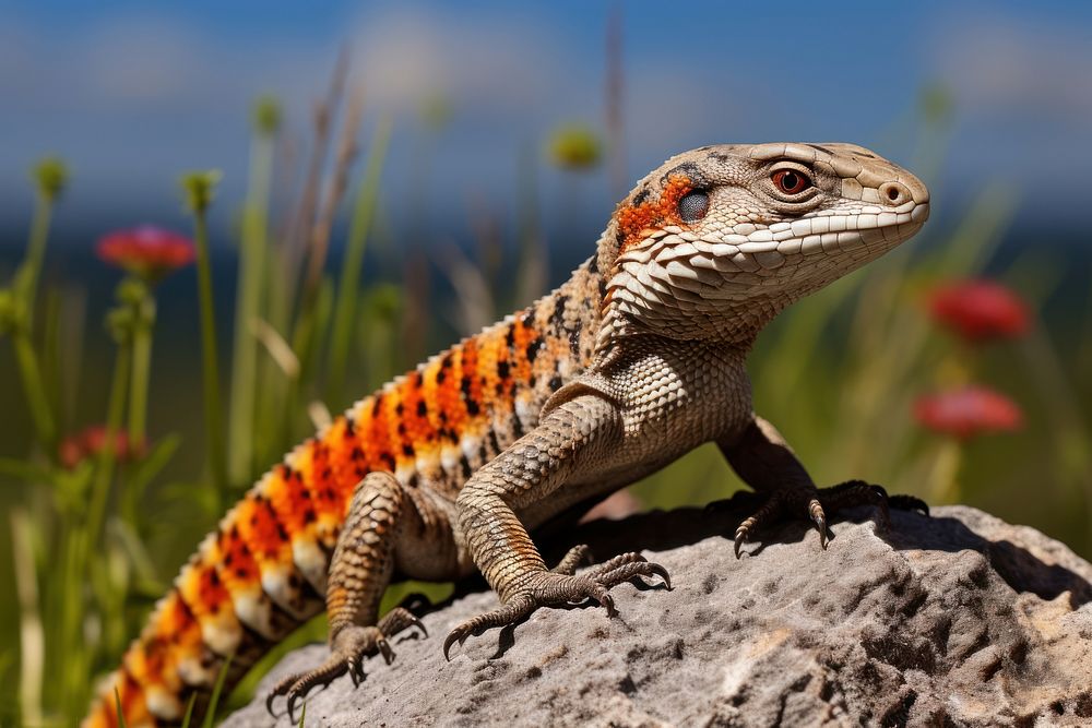 Lizard wildlife reptile animal. AI | Free Photo - rawpixel
