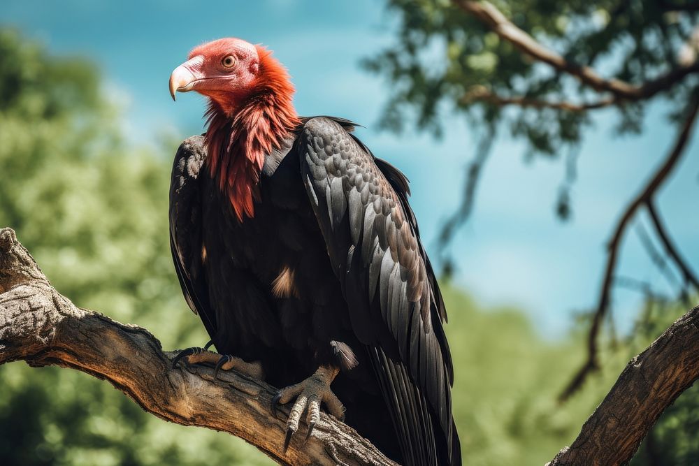 Vulture animal condor bird. AI | Premium Photo - rawpixel