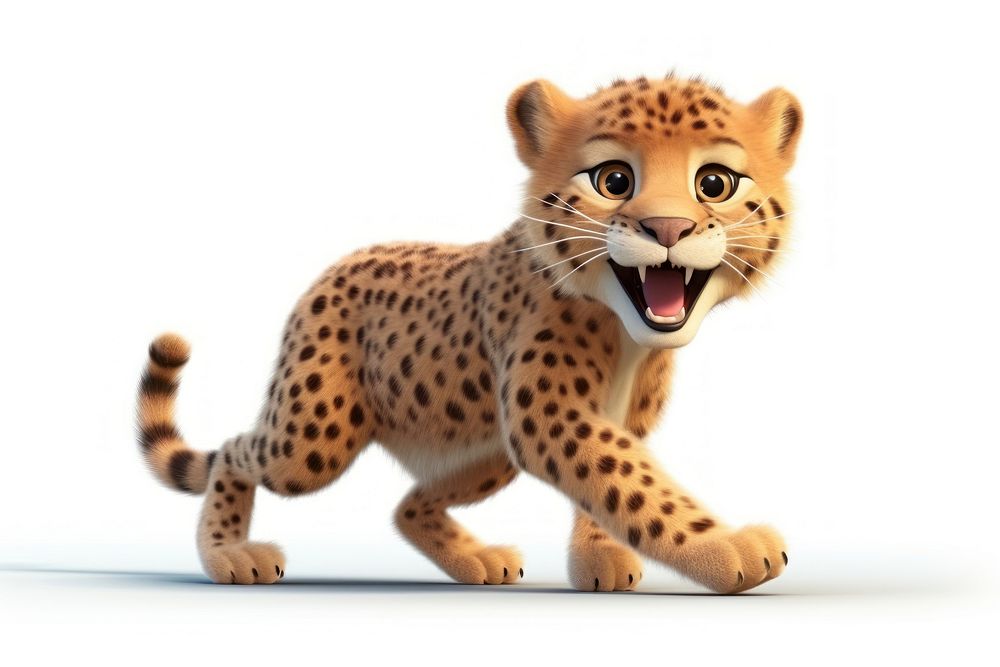 A cute Leopard leopard wildlife | Free Photo Illustration - rawpixel