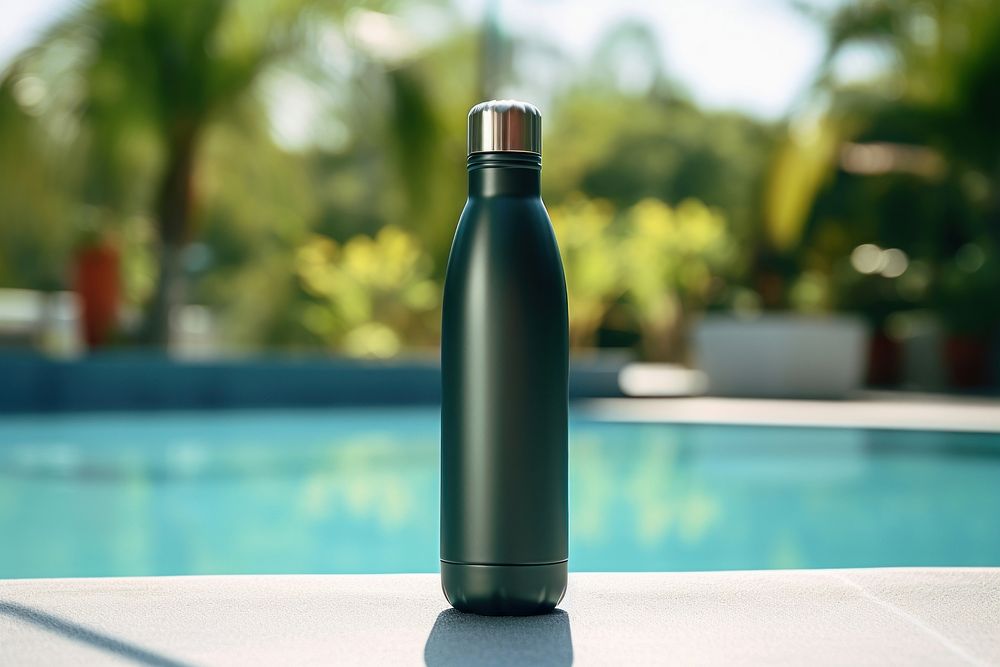 Bottle water pool water bottle. | Free Photo - rawpixel