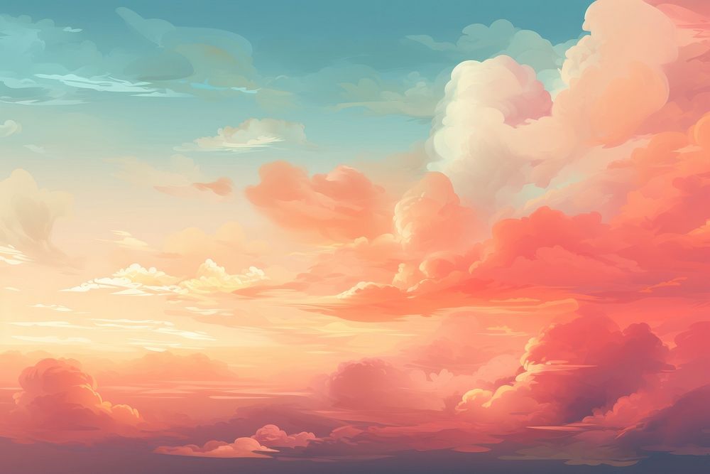 Cloud backgrounds outdoors sunset. AI | Free Photo - rawpixel
