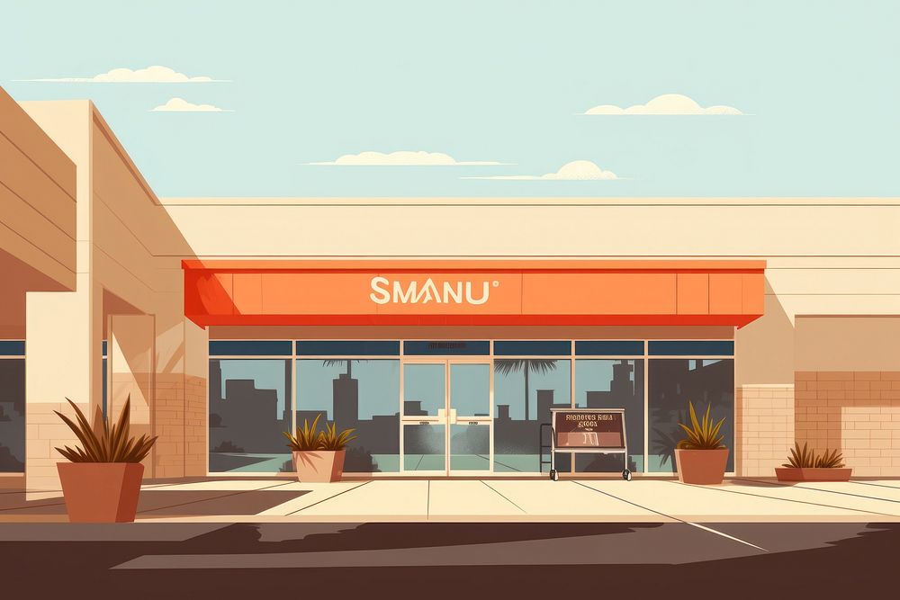 Architecture building text transportation. AI | Free Photo Illustration ...