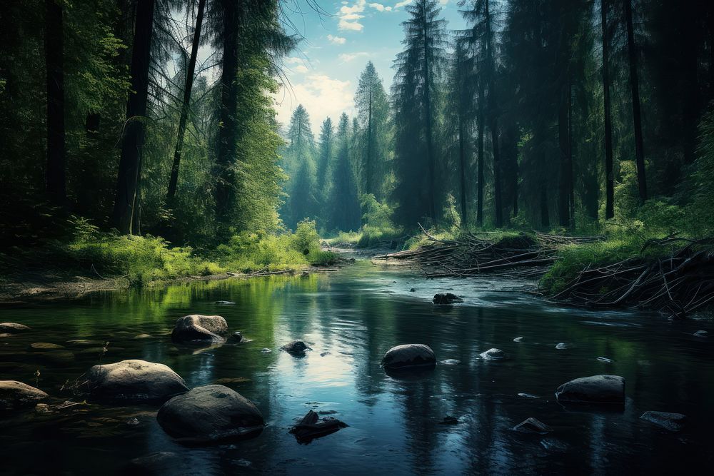 Wilderness landscape outdoors forest. | Free Photo - rawpixel