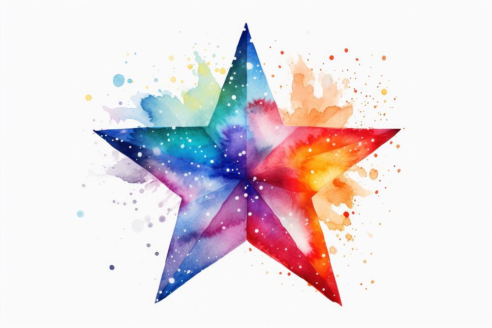 star white background creativity. | Free Photo Illustration - rawpixel