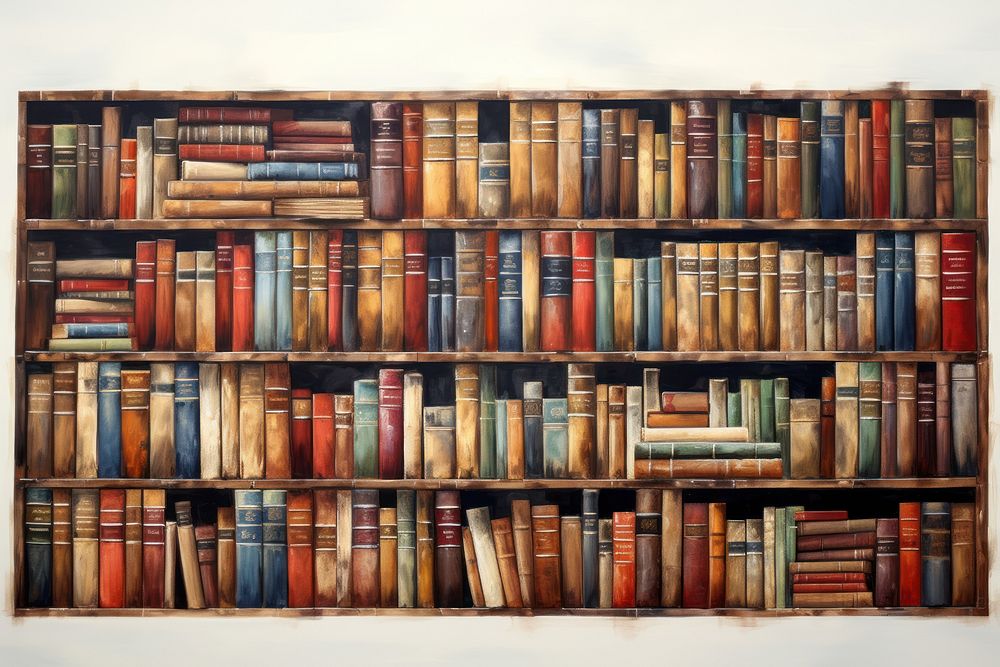 Library book publication backgrounds. | Premium Photo Illustration ...