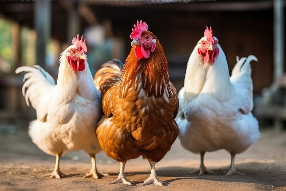 Chicken poultry animal bird. AI | Free Photo - rawpixel