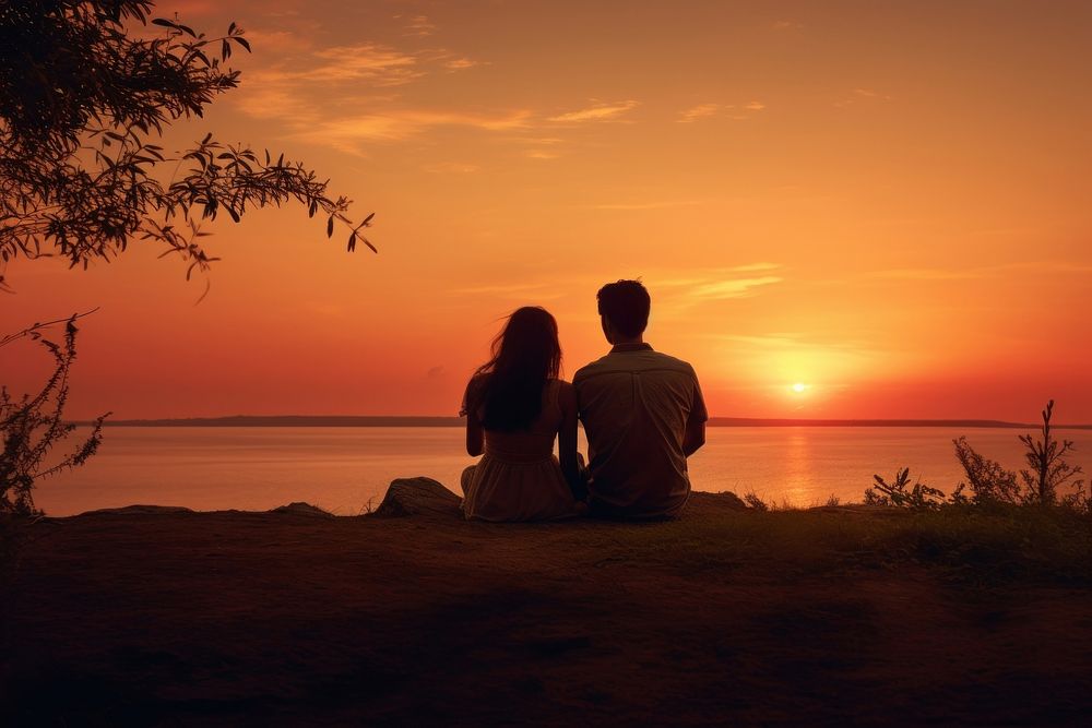 Sunset backlighting outdoors nature. | Premium Photo - rawpixel