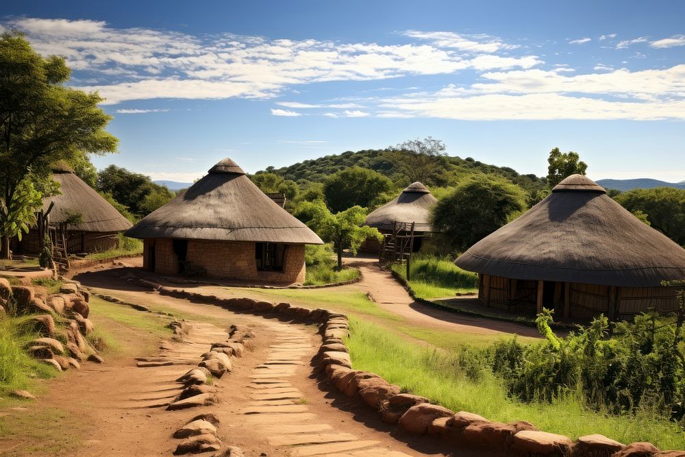 Village architecture building outdoors. AI | Free Photo - rawpixel