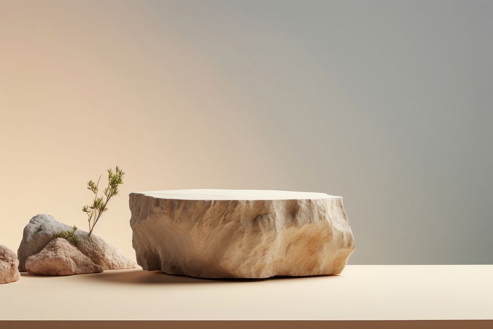 Table wood rock furniture. | Premium Photo - rawpixel