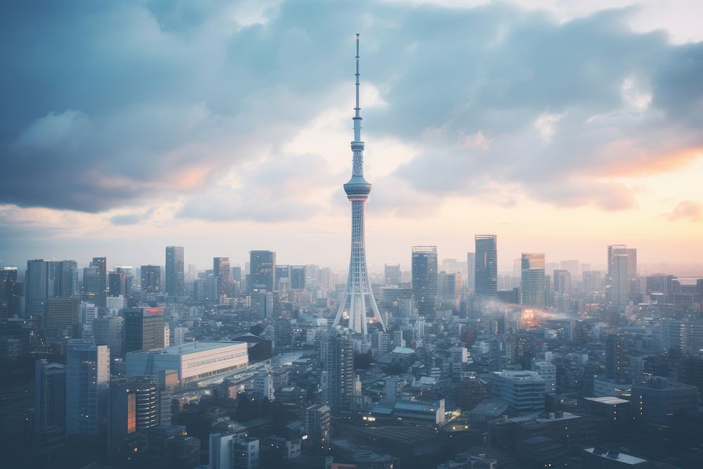 Tower architecture cityscape landscape. | Premium Photo - rawpixel