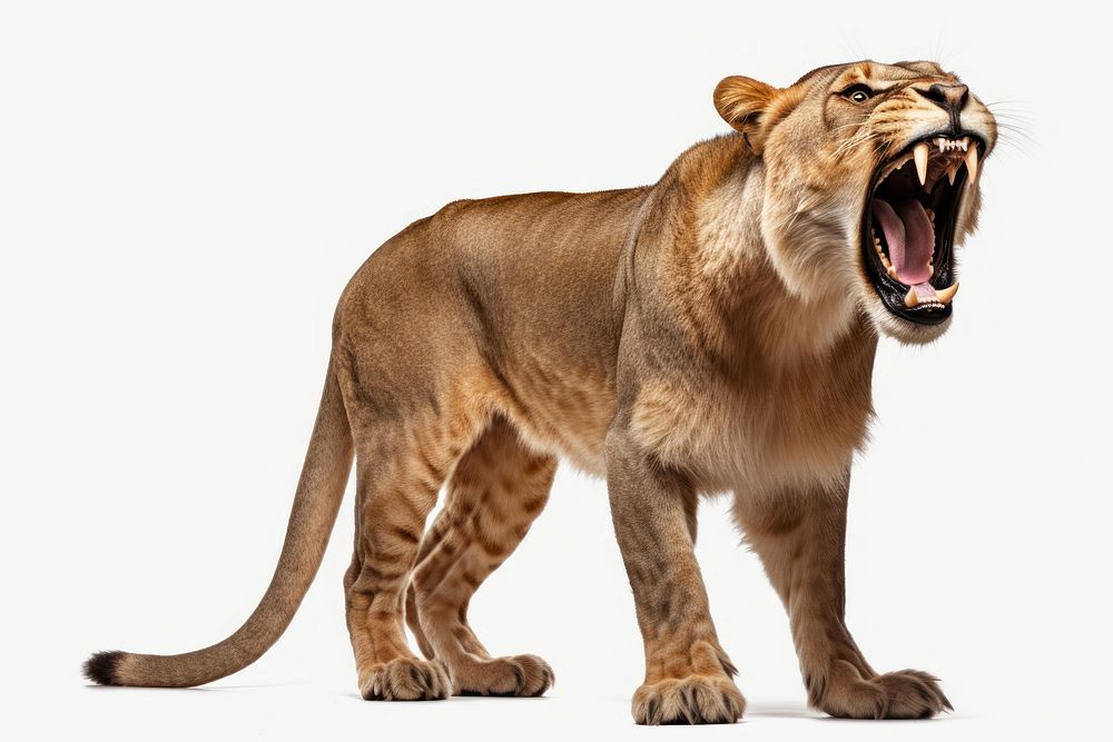 Wildlife roaring mammal animal. | Premium Photo - rawpixel