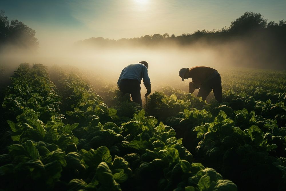Outdoors organic working nature. AI | Free Photo - rawpixel