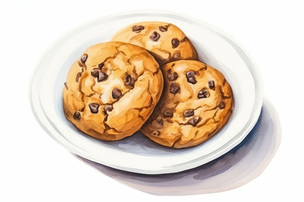 Cookie plate food meal. | Free Photo - rawpixel