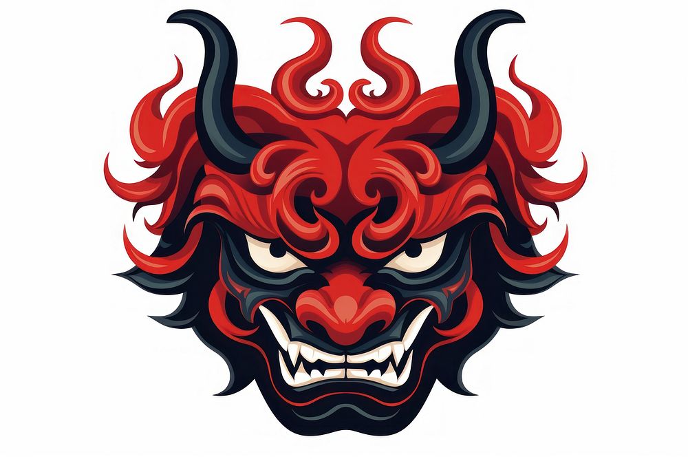 Mask red representation creativity. AI | Premium Photo Illustration ...