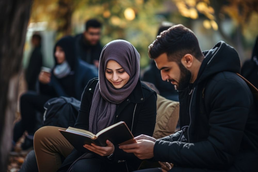 Reading book publication people. AI | Premium Photo - rawpixel