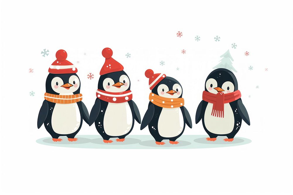 Penguins animal winter bird. | Premium Photo Illustration - rawpixel