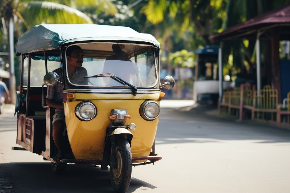 Vehicle day transportation architecture. AI | Free Photo - rawpixel