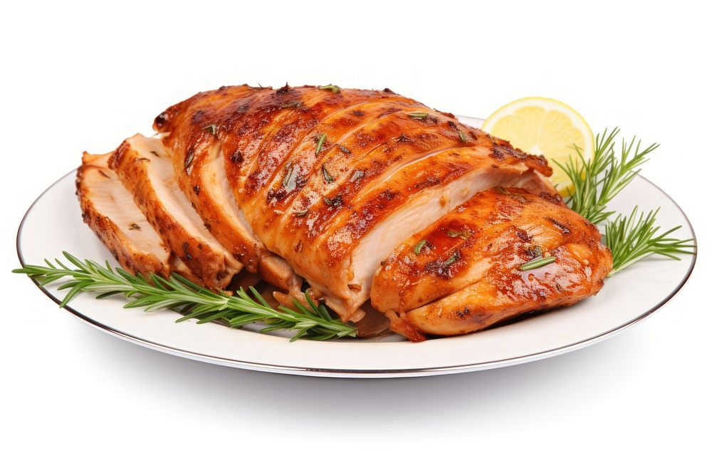 Turkey meat plate food. AI | Premium Photo - rawpixel