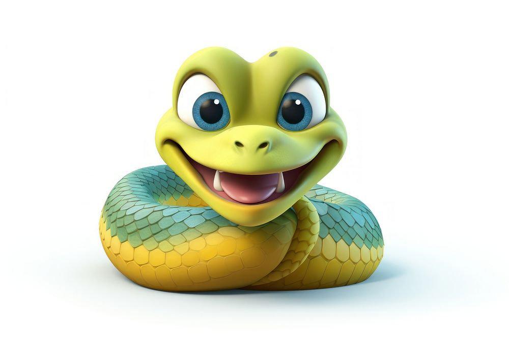 Snake reptile cartoon animal | Free Photo Illustration - rawpixel