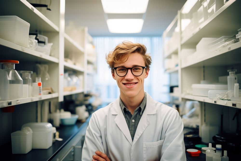 Scientist glasses adult smile | Premium Photo - rawpixel