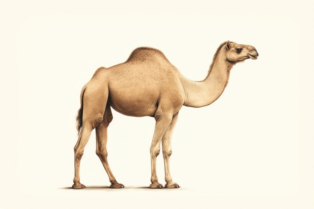 Camel wildlife animal mammal. AI | Free Photo Illustration - rawpixel