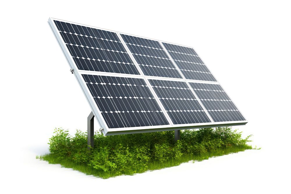 White background environmentalist solar energy | Free Photo - rawpixel