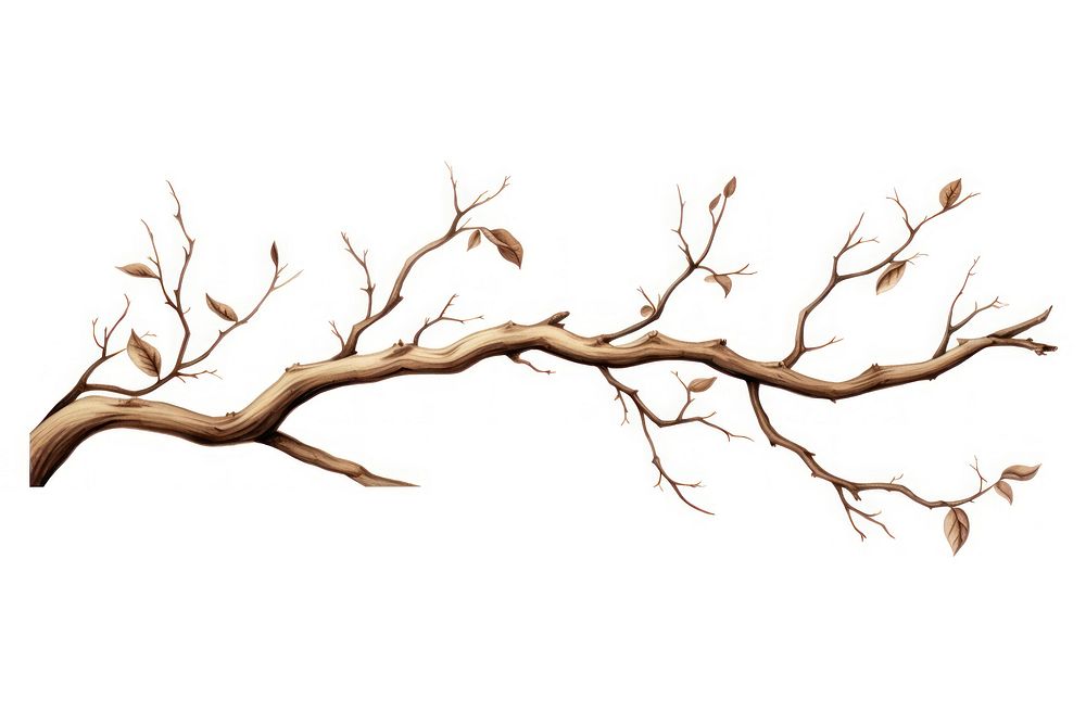 Tree drawing branch sketch. | Free Photo Illustration - rawpixel
