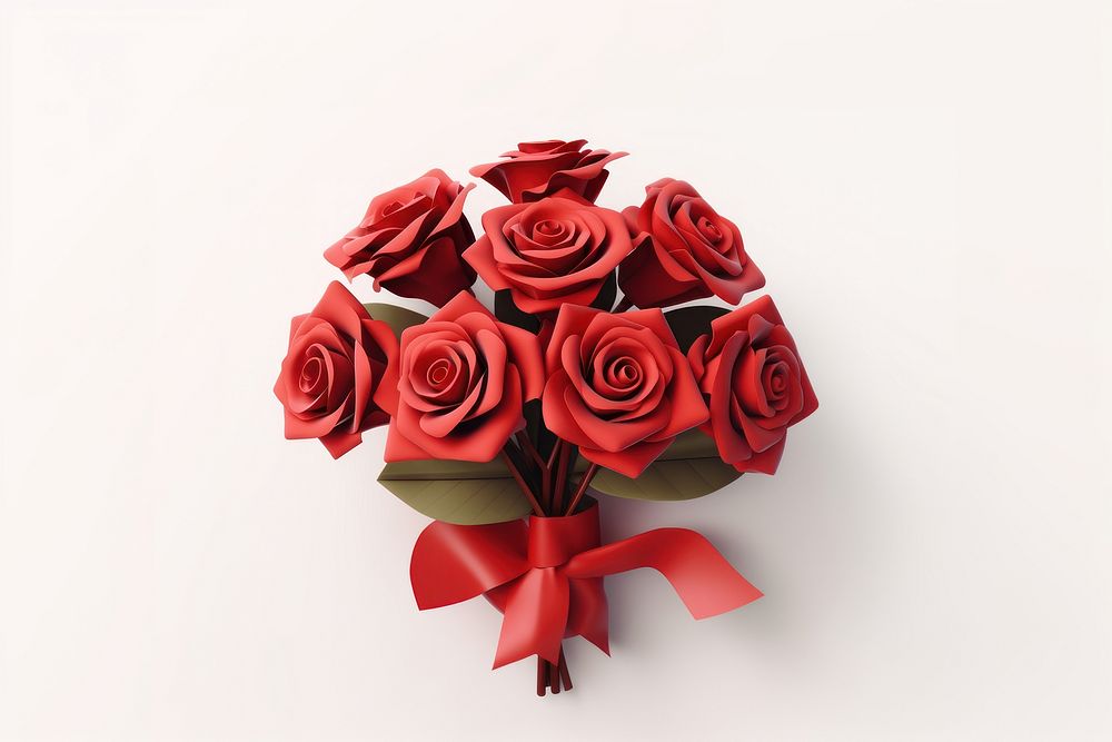 Flower rose blossom paper. AI | Free Photo Illustration - rawpixel