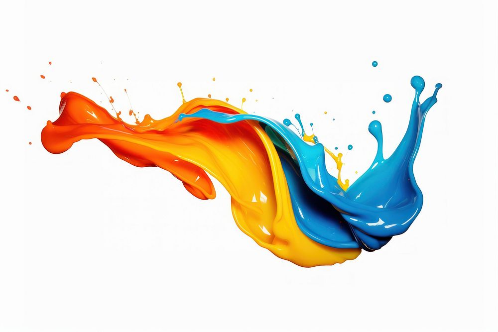 Painting white background creativity splattered. | Free Photo ...