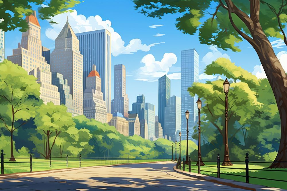 Architecture landscape outdoors building. AI | Free Photo Illustration ...