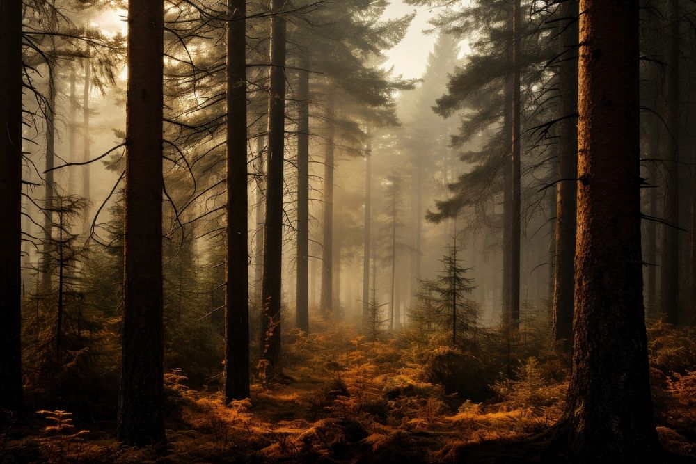 Forest wilderness woodland outdoors. | Premium Photo - rawpixel