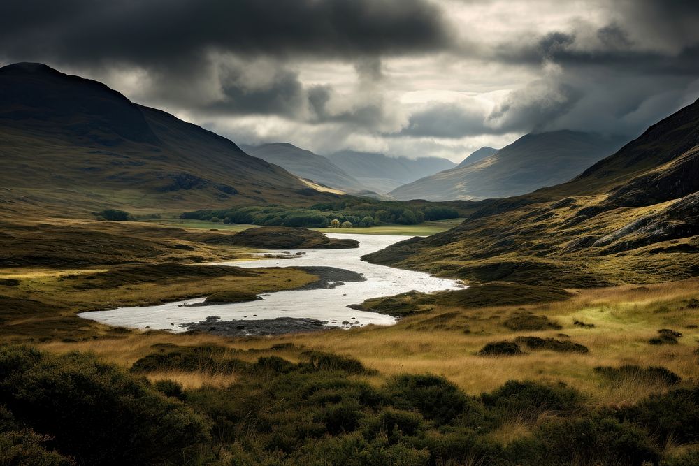 Wilderness land landscape grassland. | Free Photo - rawpixel