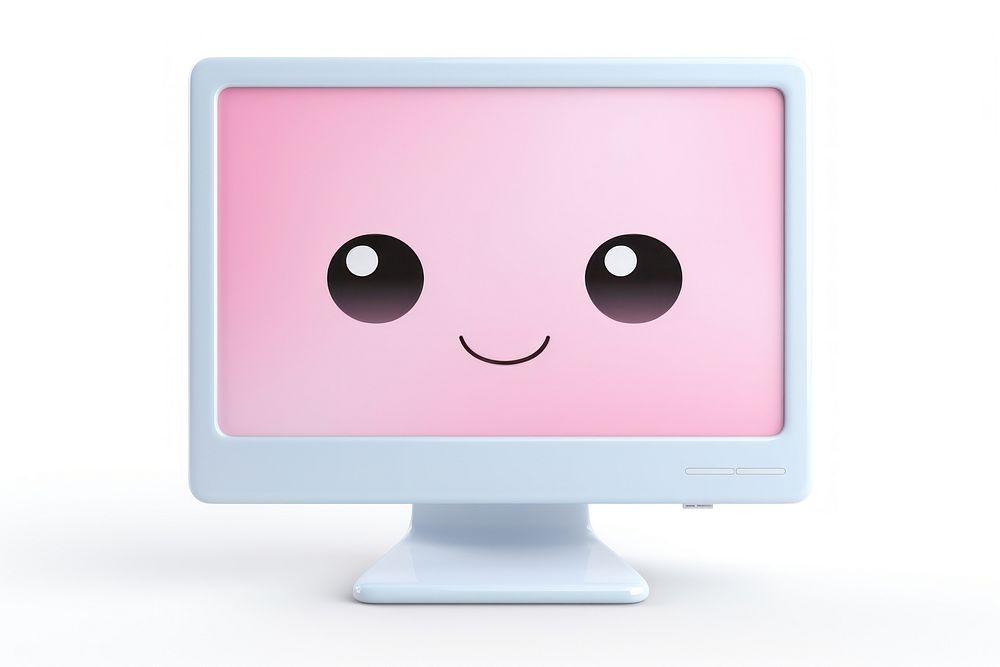 Cute Computer Moniter computer screen | Free Photo Illustration - rawpixel
