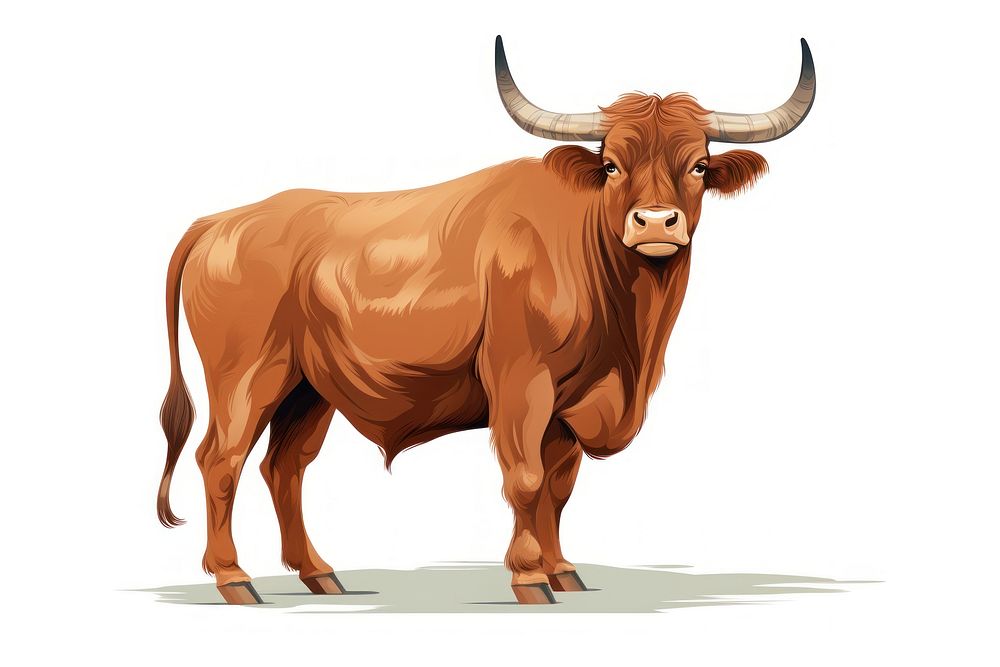 Livestock cattle mammal animal. | Free Photo Illustration - rawpixel