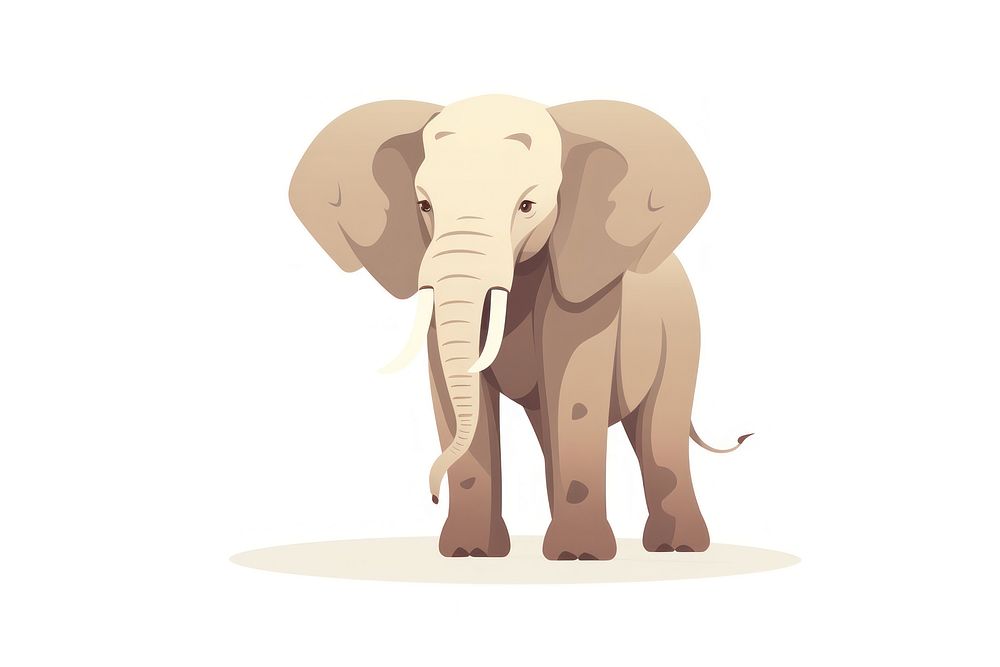 Elephant wildlife animal mammal. AI | Free Photo Illustration - rawpixel