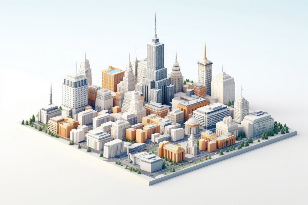 City architecture metropolis cityscape | Free Photo Illustration - rawpixel