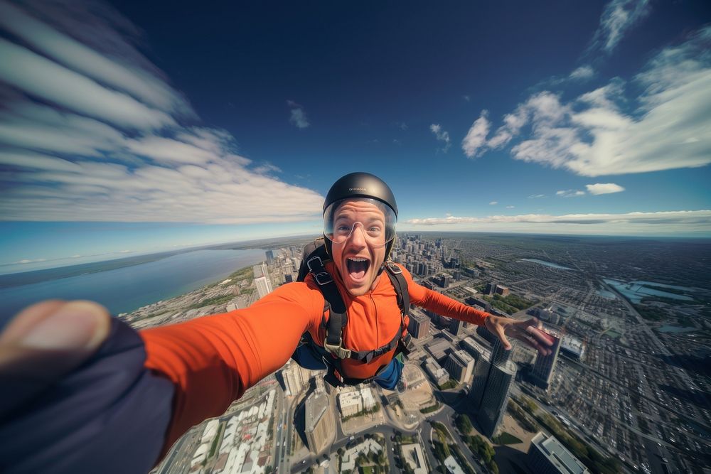 City adventure portrait outdoors. AI | Free Photo - rawpixel