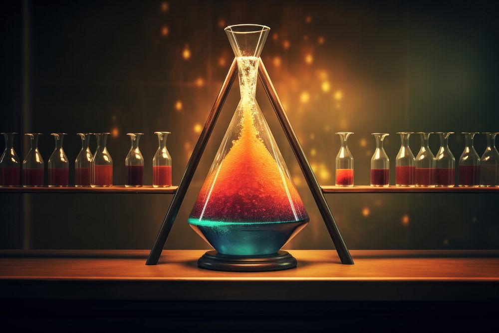 Science glass cosmopolitan refreshment. | Free Photo Illustration ...