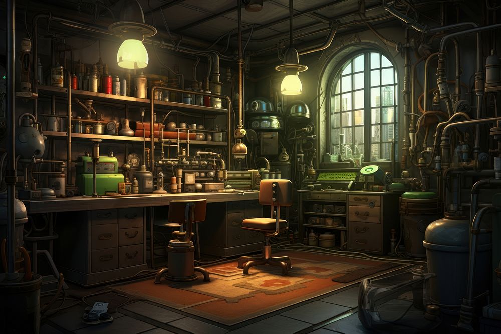 Architecture building factory room. AI | Premium Photo Illustration ...