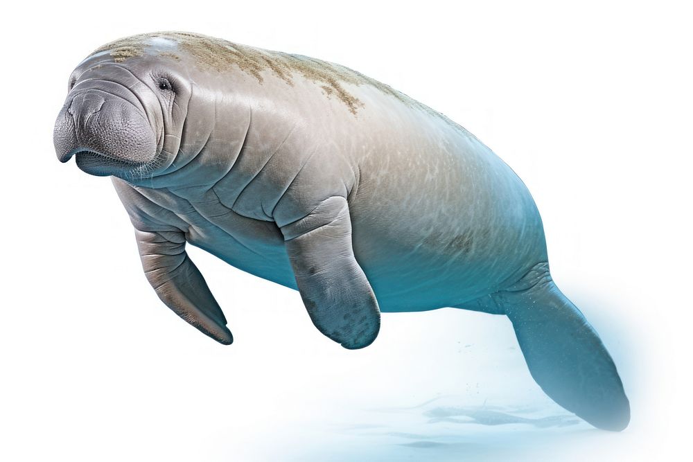Manatee manatee animal mammal. AI | Free Photo - rawpixel