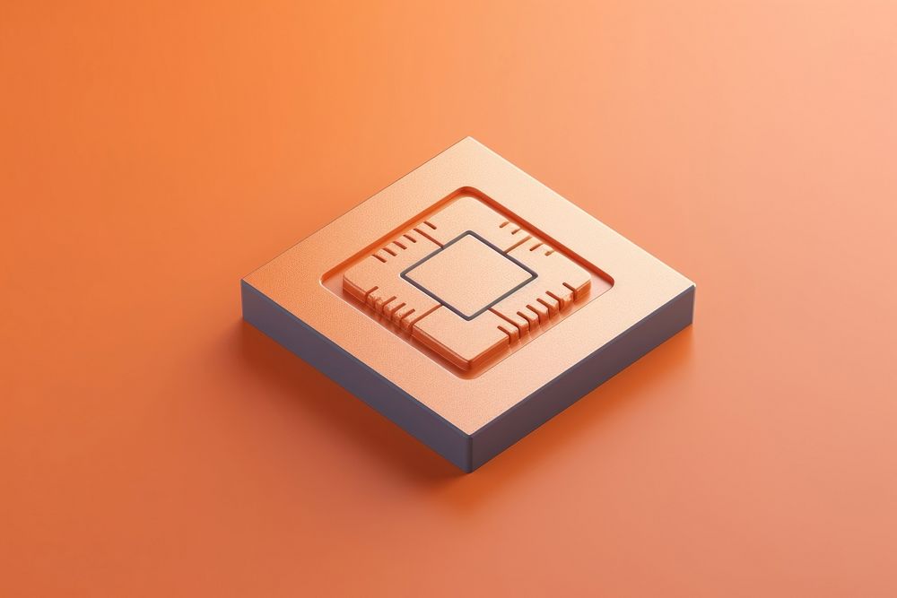 AI memory Chip electronics technology | Premium Photo Illustration ...