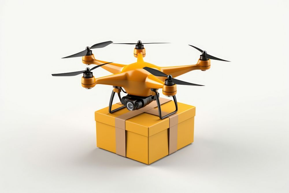 Box helicopter aircraft vehicle. AI | Free Photo Illustration - rawpixel