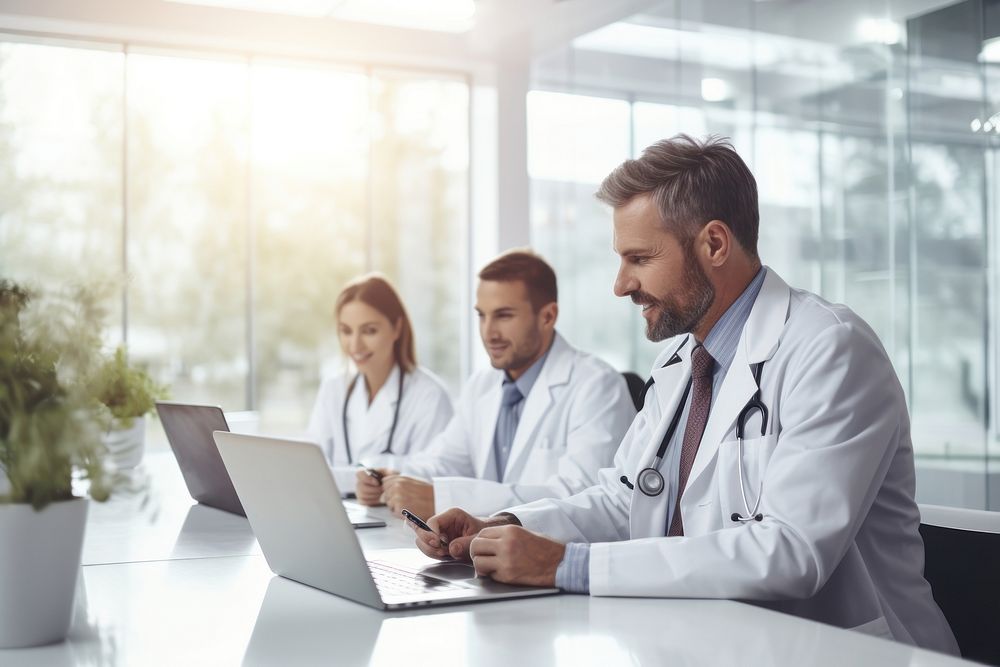 Laptop doctor computer hospital | Free Photo - rawpixel