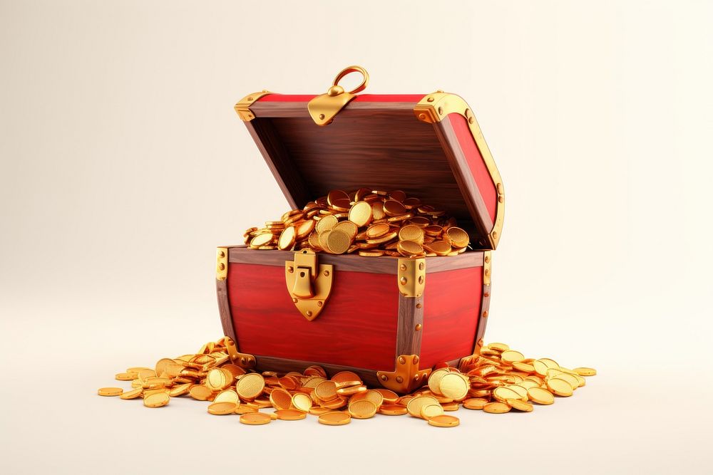 Treasure coin gold celebration. AI | Free Photo Illustration - rawpixel