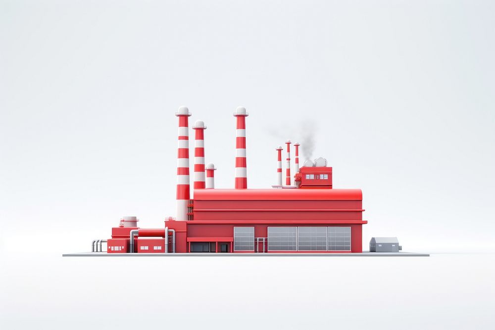 Factory architecture building technology. AI | Free Photo Illustration ...