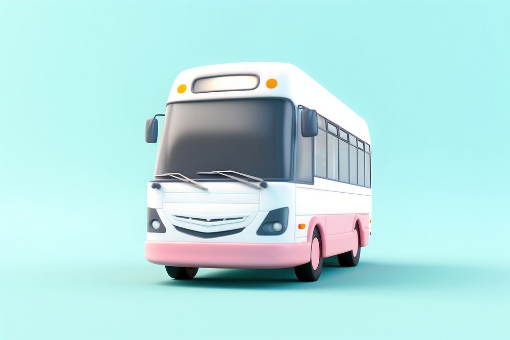 Vehicle bus van transportation. AI | Free Photo Illustration - rawpixel