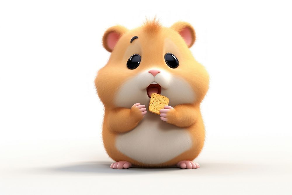 Hamster cartoon rodent mammal. AI | Free Photo Illustration - rawpixel