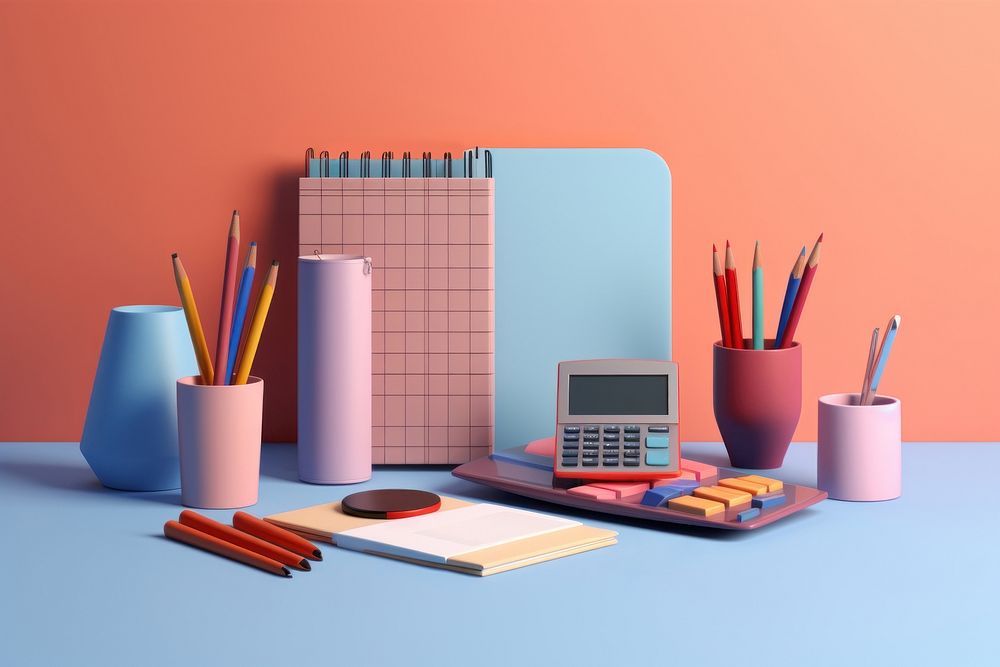 Pencil table desk art. | Free Photo Illustration - rawpixel