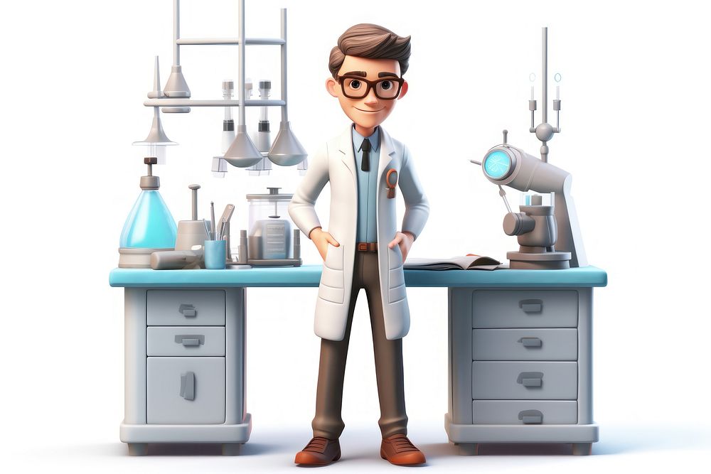Science cartoon lab technology. | Premium Photo Illustration - rawpixel